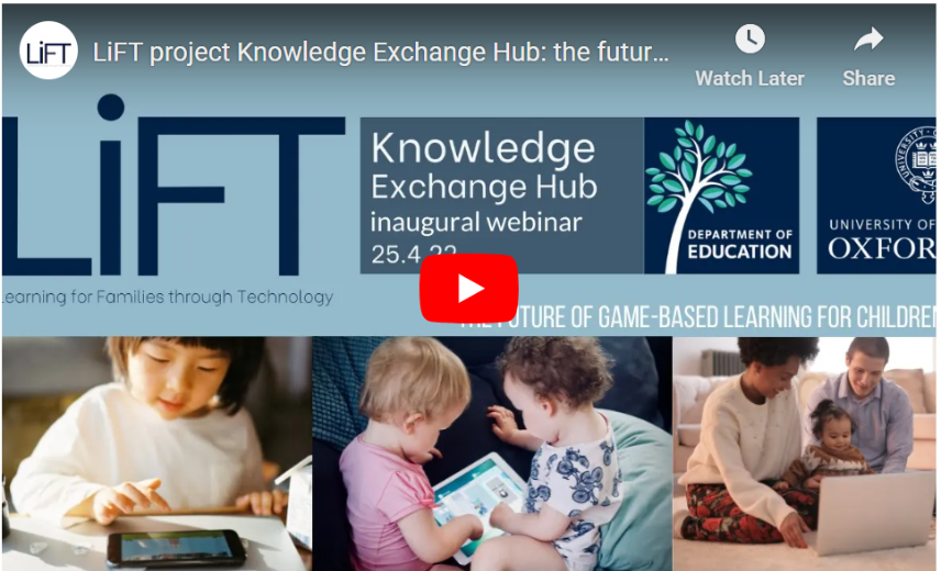 LiFT Off! | Learning in Families through Technology (LiFT)